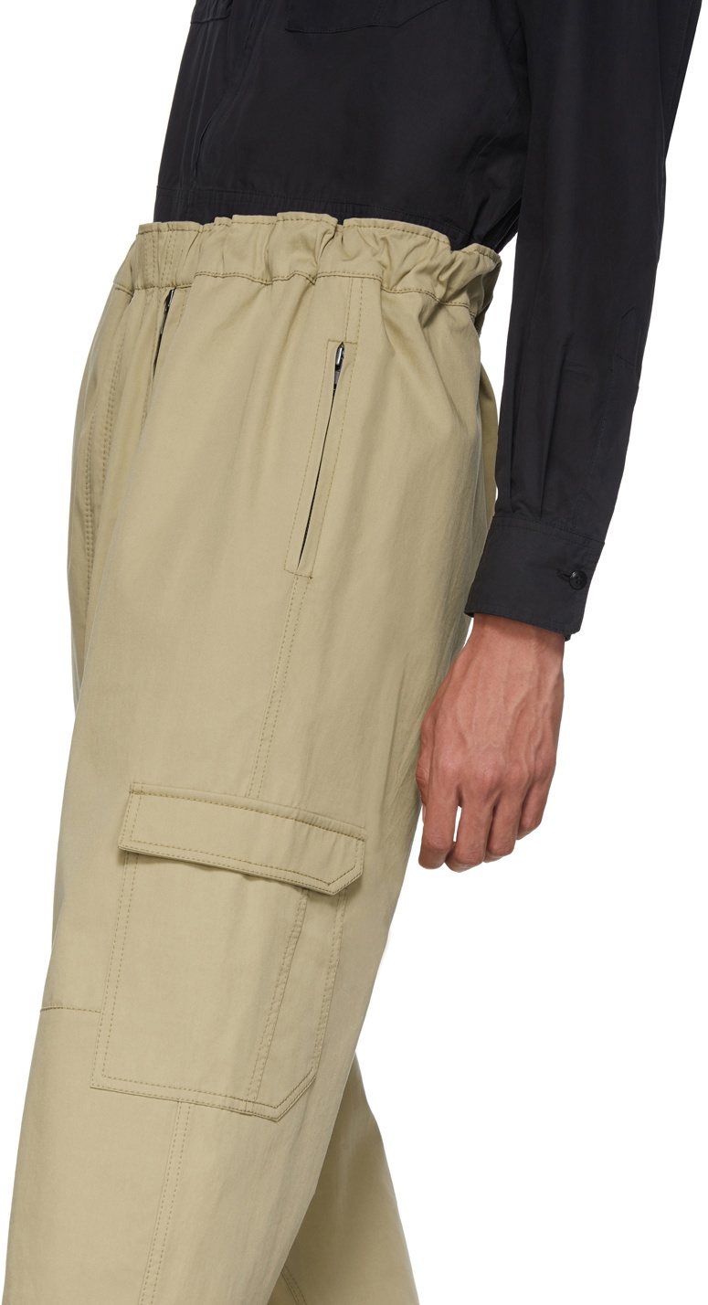 Random Identities Beige Versatile Cargo Pants Random Identities