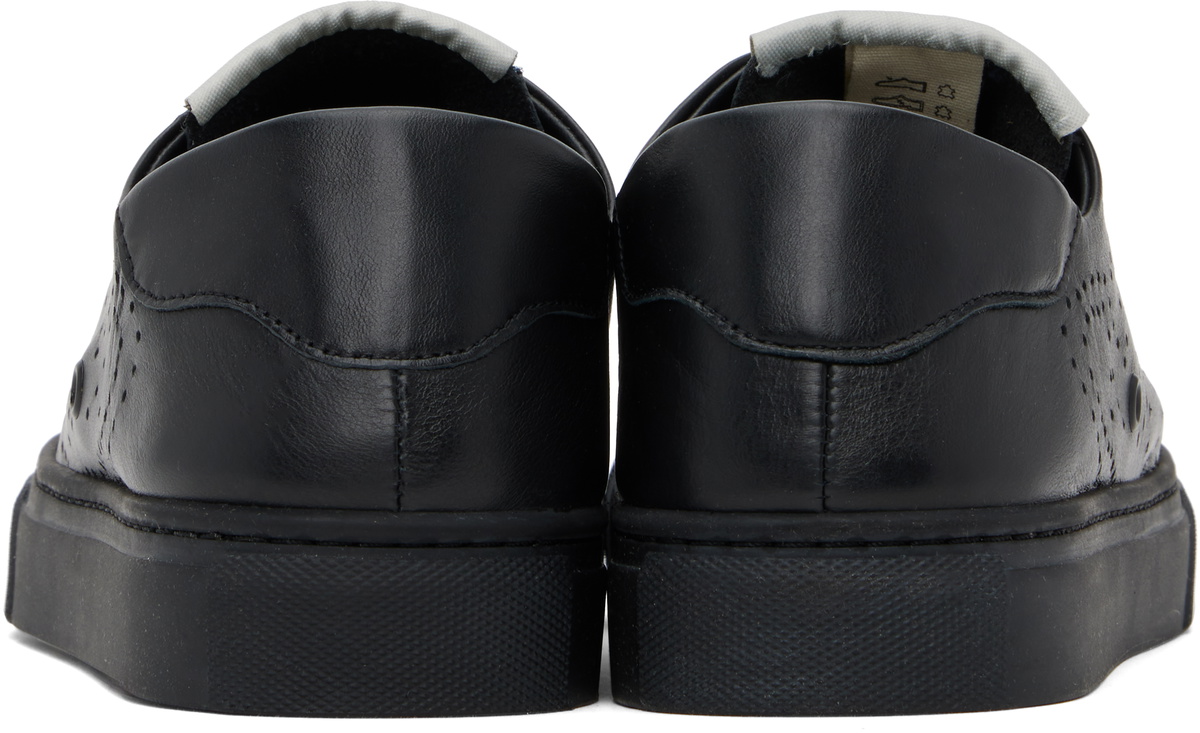 Vivienne Westwood Black Low-Top Soft Punch Trainer Sneakers Vivienne ...