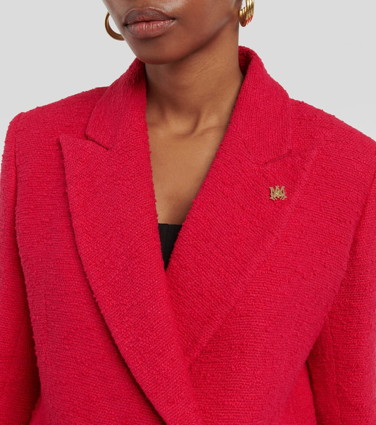 Amiri - Double-breasted bouclé blazer Amiri