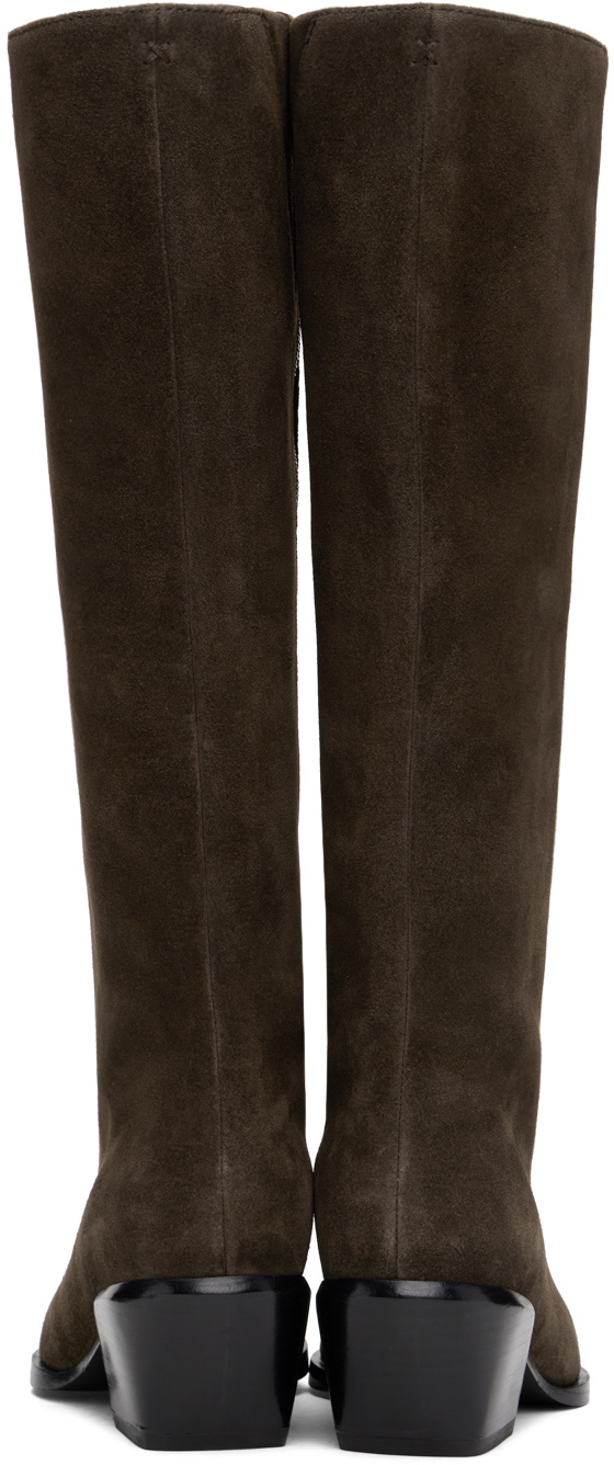 rag & bone Brown Joni Knee High Tall Boots Rag and Bone