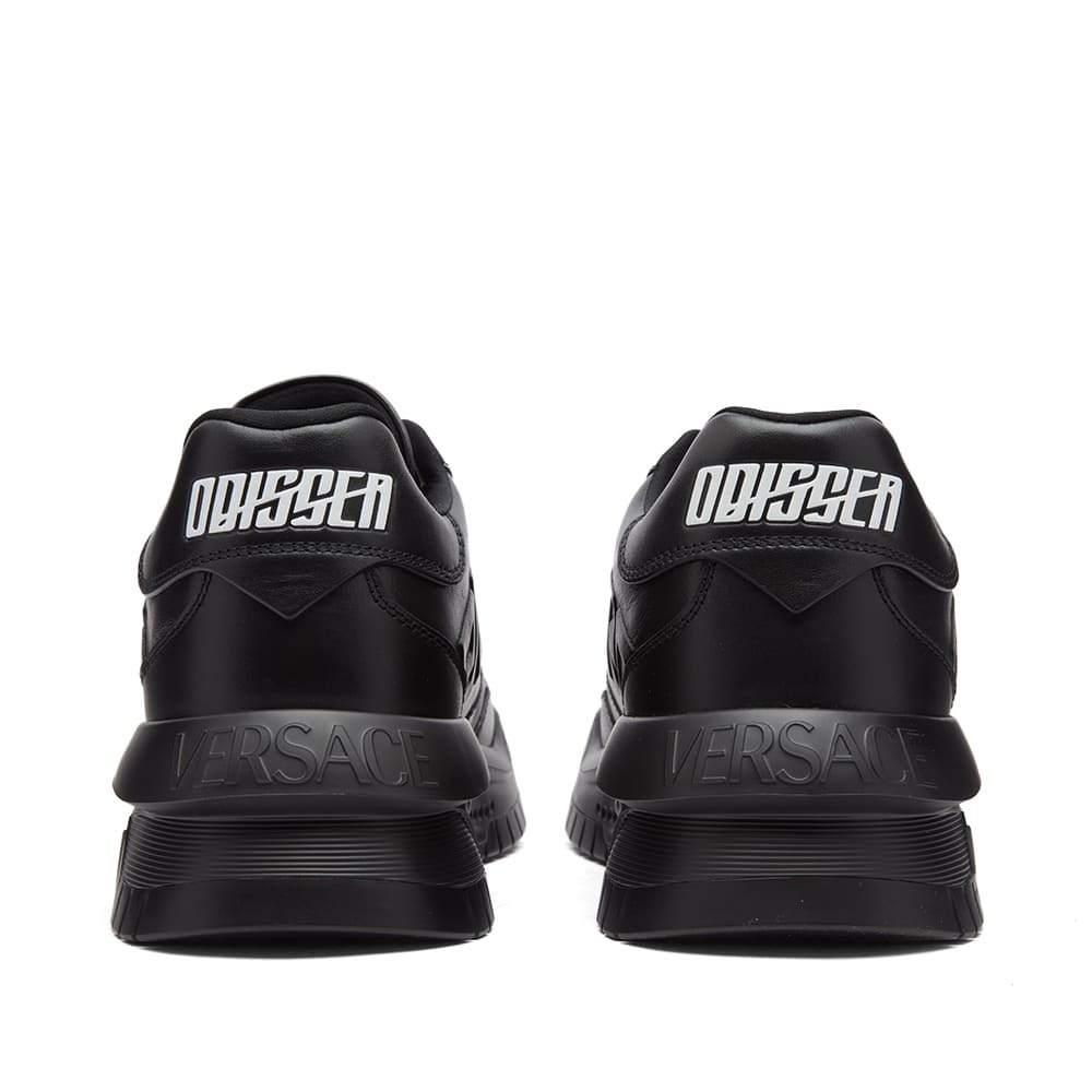 Versace Men's Medusa Head Sneakers in Black Versace