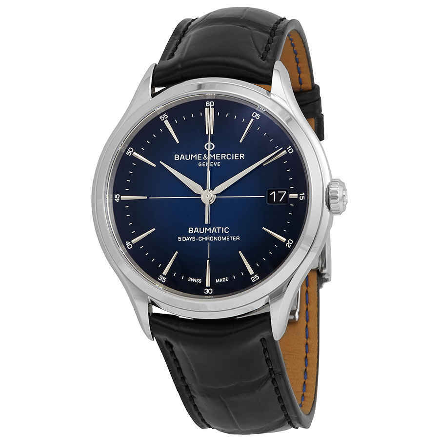 Baume et Mercier Clifton Baumatic Automatic Mens Watch 10467 Baume ...