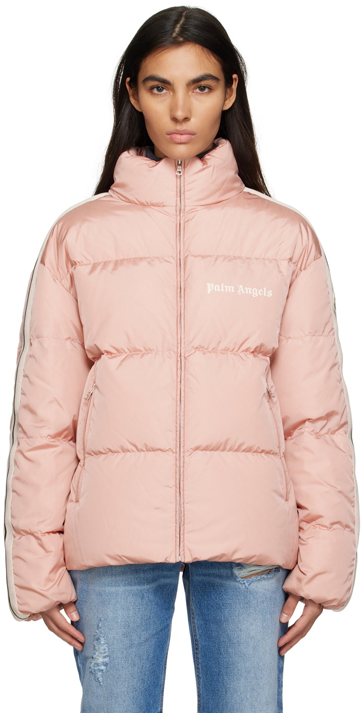 Moncler Genius 8 Moncler Palm Angels Pink Rodman Down Jacket Moncler Genius