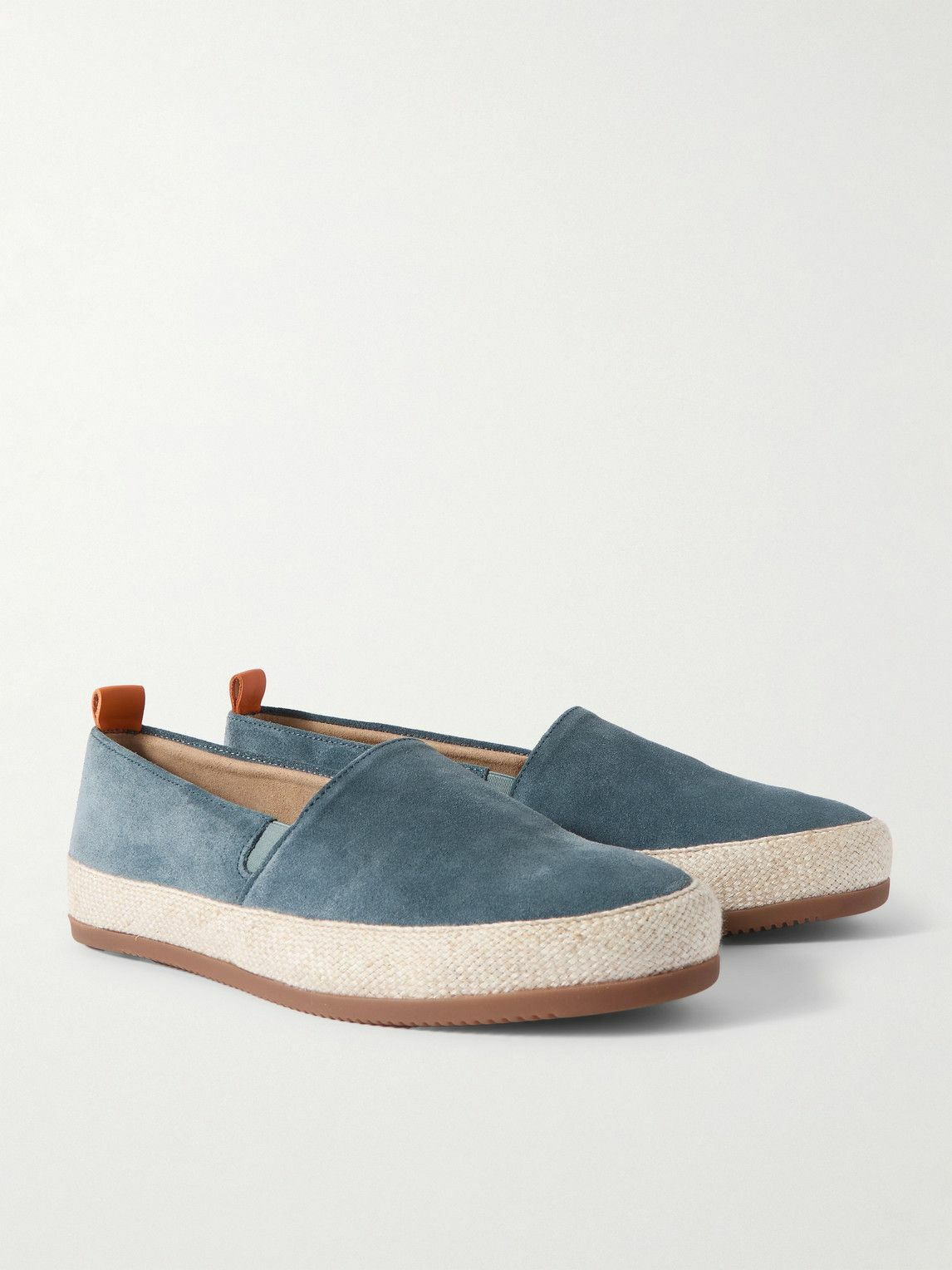 Mulo - Suede Espadrilles - Blue Mulo
