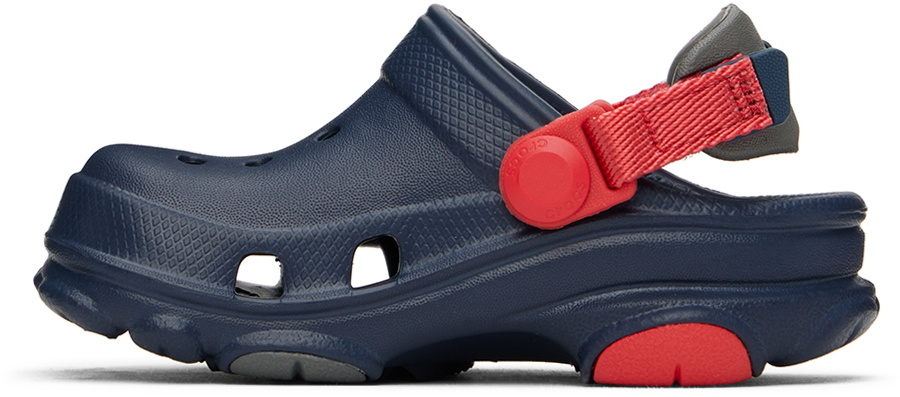 Crocs Kids Navy & Red All Terrain Clogs Crocs