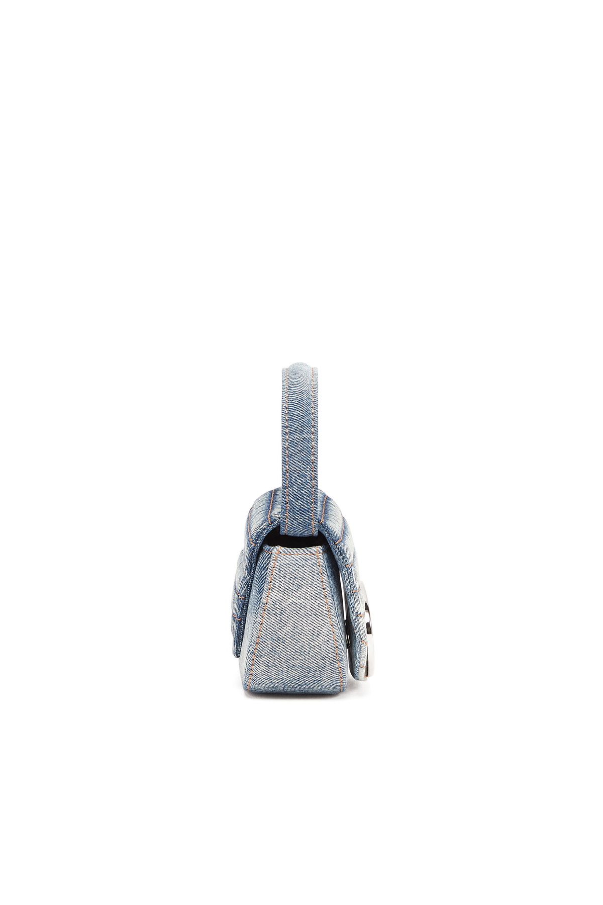 Diesel 1DR XS - Iconic mini bag in solarised denim - Crossbody Bags ...