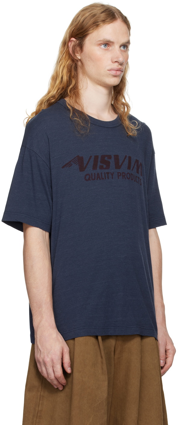 visvim Navy Jumbo T-shirt Visvim