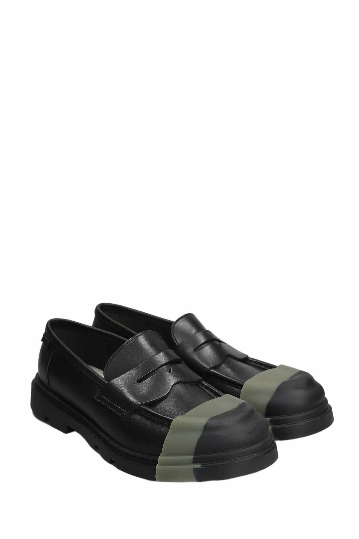 Camper Junction Loafers In Black Leather CamperLab