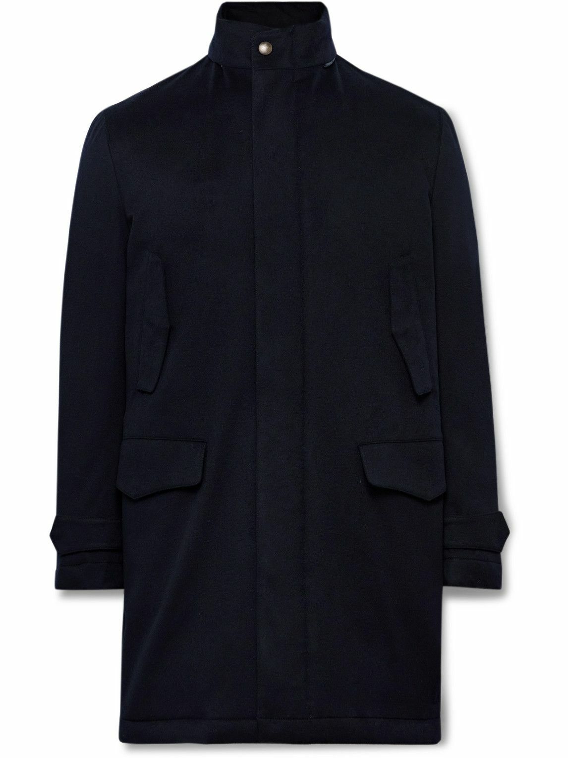 Boglioli - Parker Cashmere Coat - Blue Boglioli