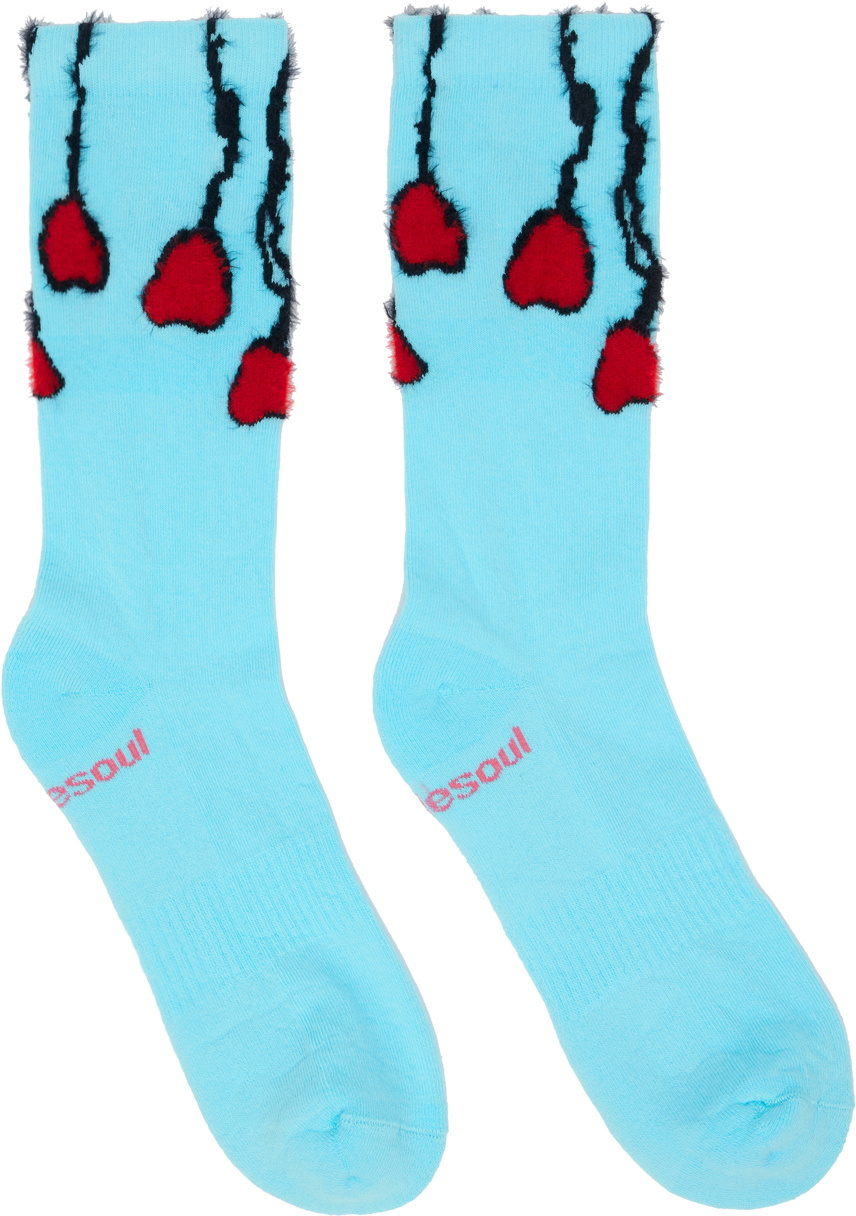 DOUBLESOUL Three-Pack Multicolor Gaetano Pesce Socks