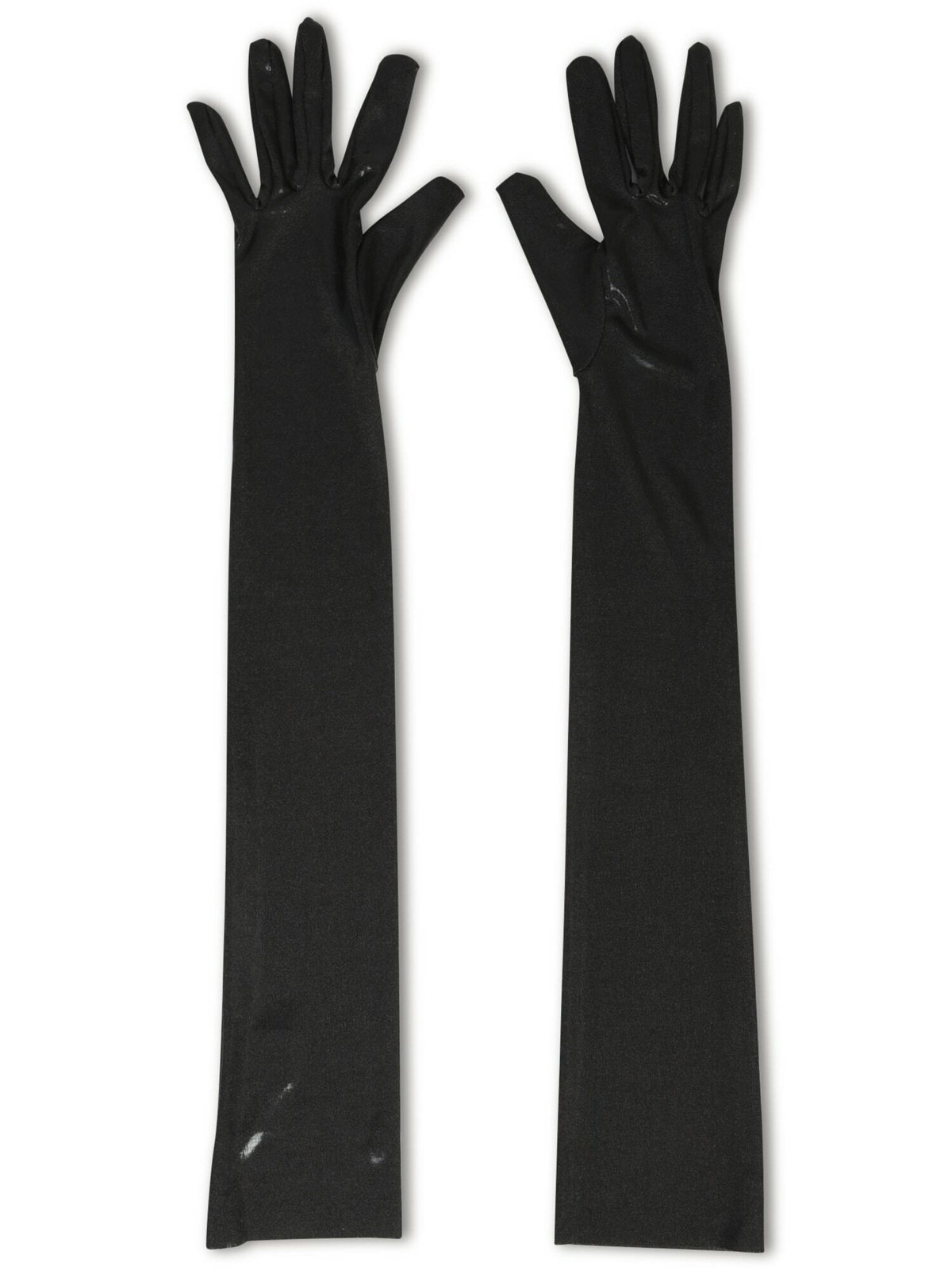 Norma Kamali Long Black Gloves Norma Kamali
