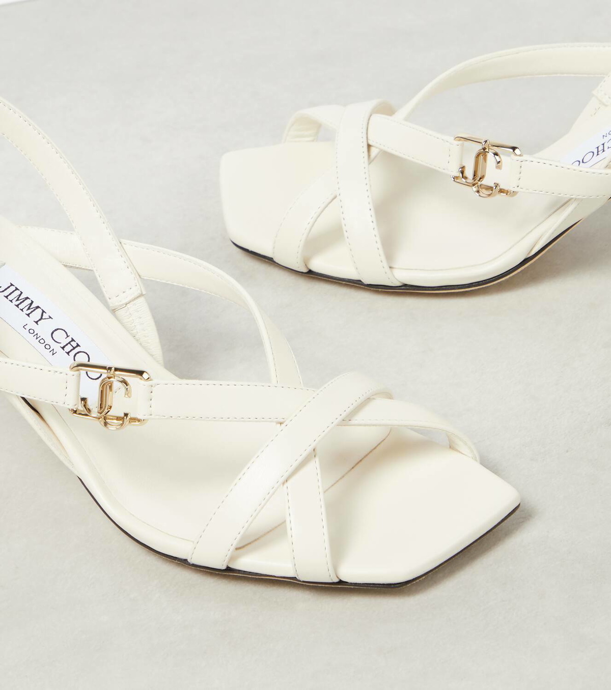 Jimmy Choo Jess 65 leather sandals Jimmy Choo