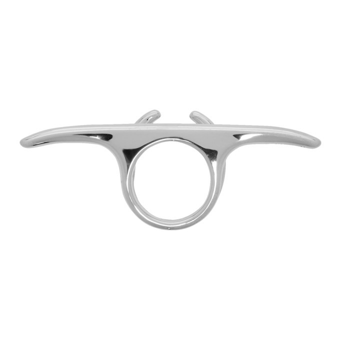Ambush Silver Liquid Multi Finger Ring Ambush