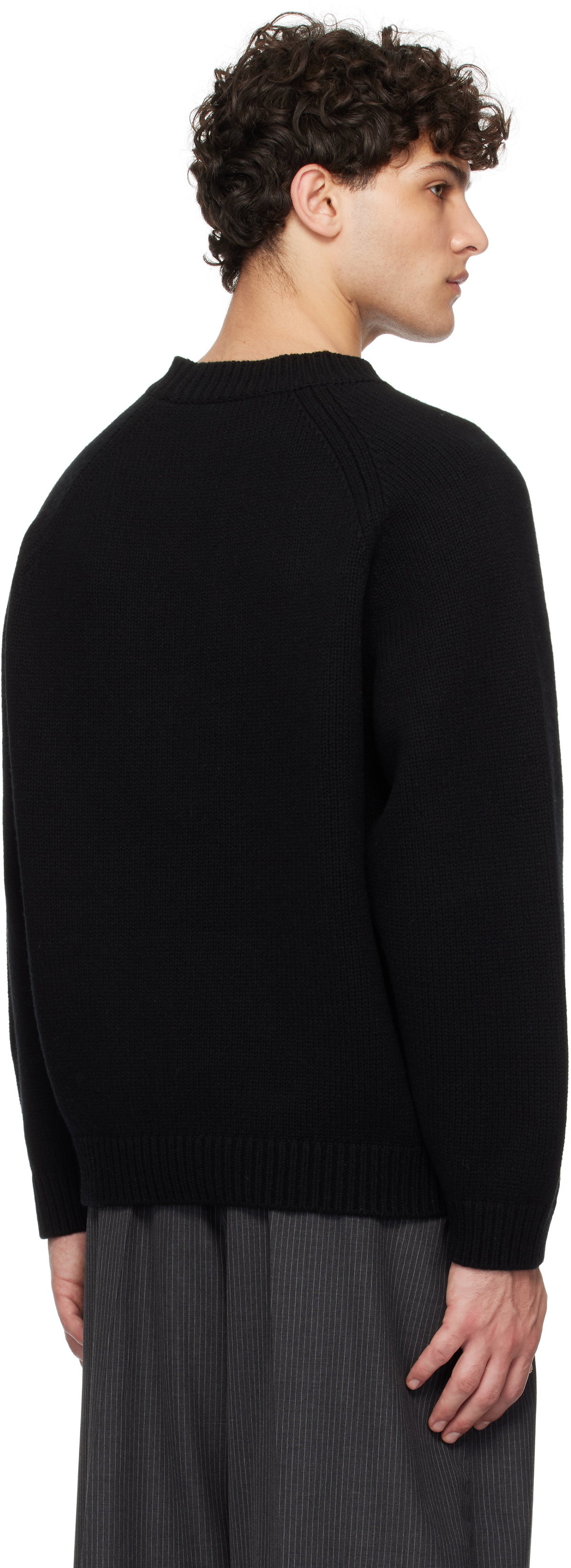 Kenzo Black Kenzo Paris Pop Wool Sweater Kenzo