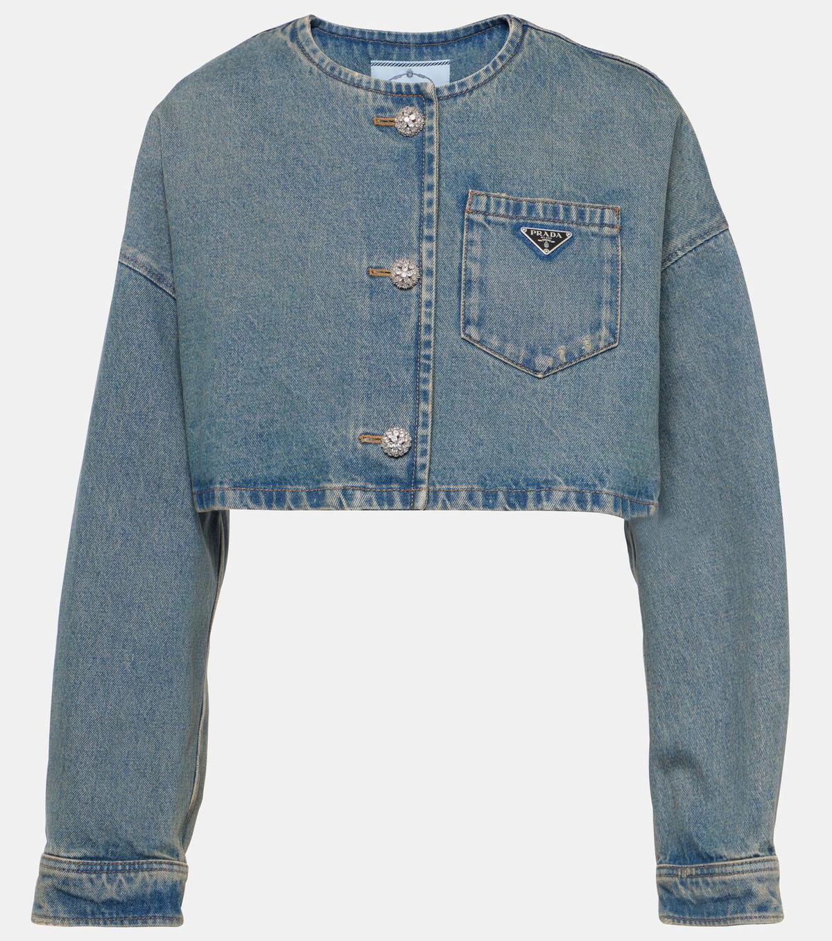 Prada Cropped denim jacket Prada