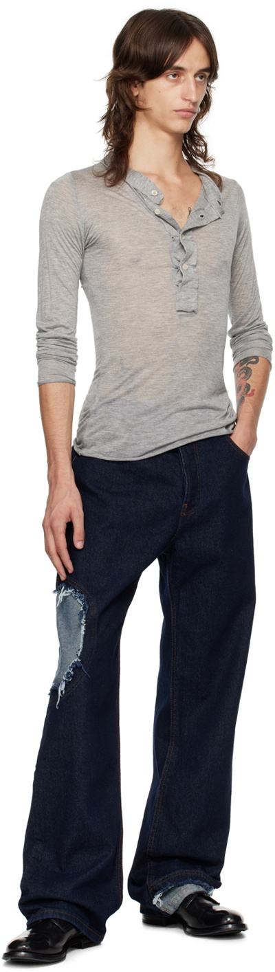 Edward Cuming Gray Raw Stack Henley Edward Cuming