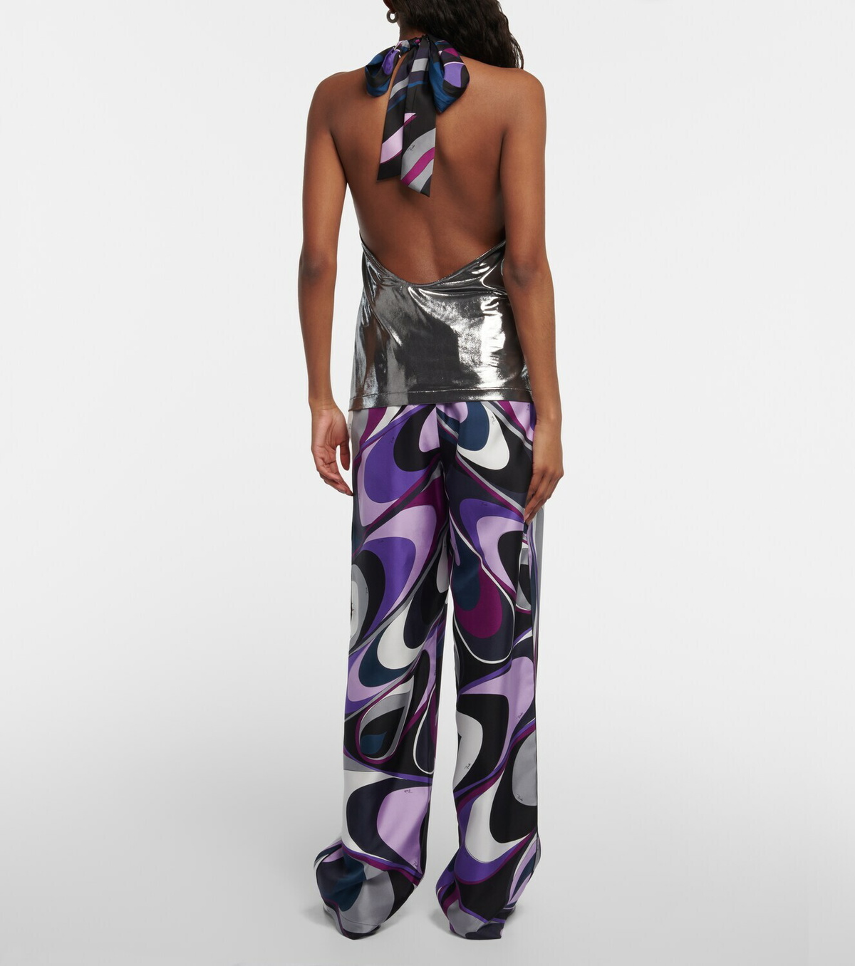 Pucci - Tie-front top Emilio Pucci