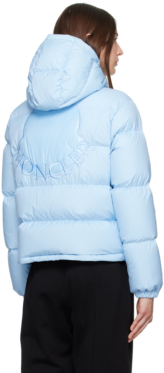 Moncler Blue Ebre Down Jacket Moncler