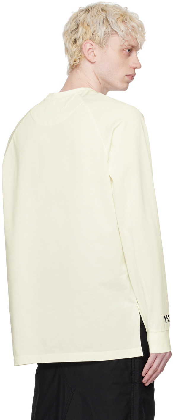 Y-3 Off-White 3-Stripes Long Sleeve T-Shirt Y-3