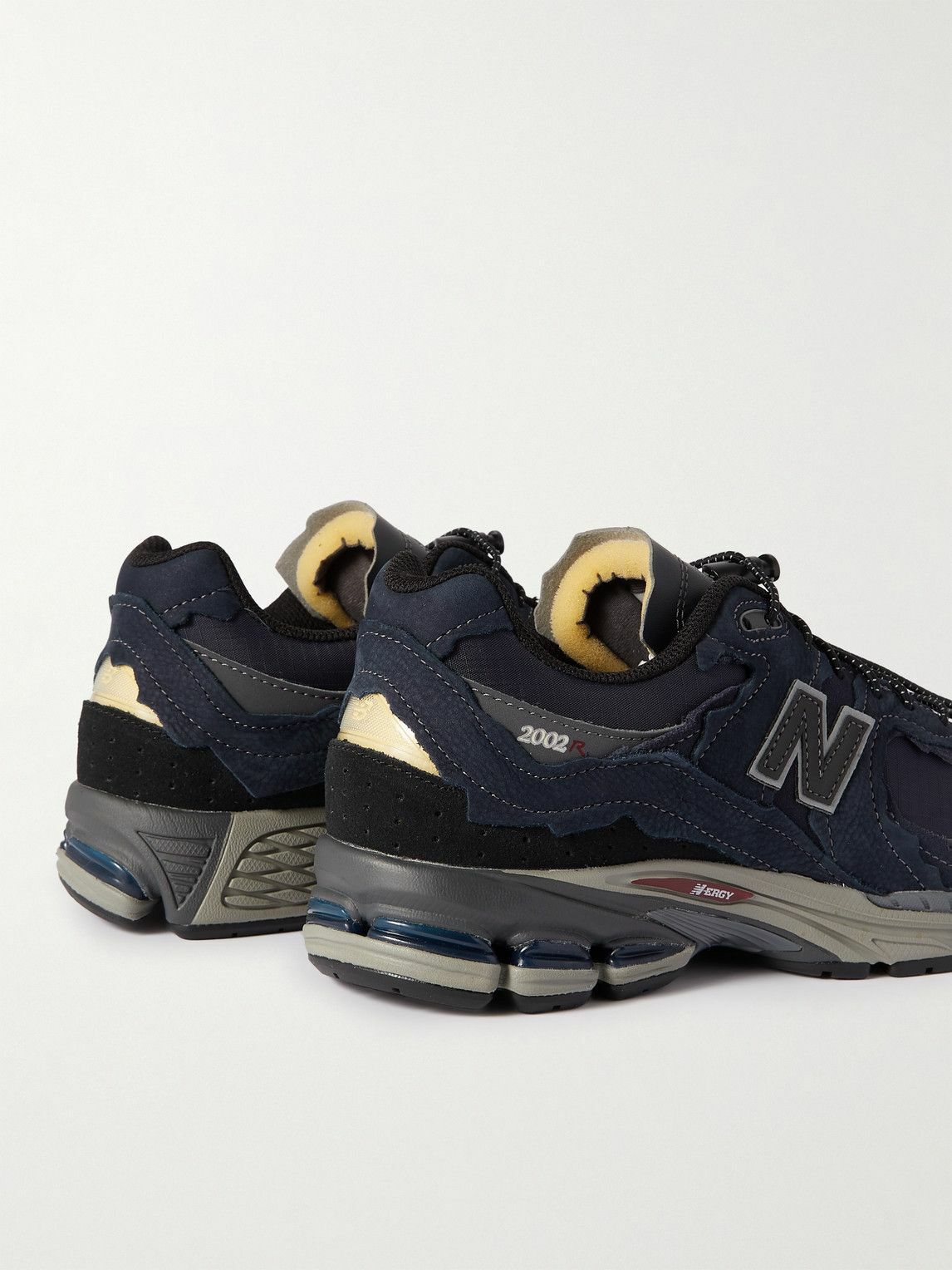 New Balance - 2002RD Protection Pack Leather-Trimmed Nubuck and Ripstop ...