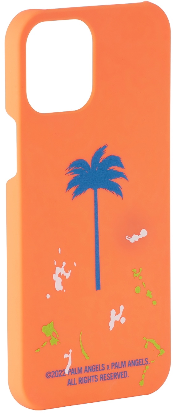 Palm Angels Orange Palm Tree iPhone 12 Pro Max Case Palm Angels