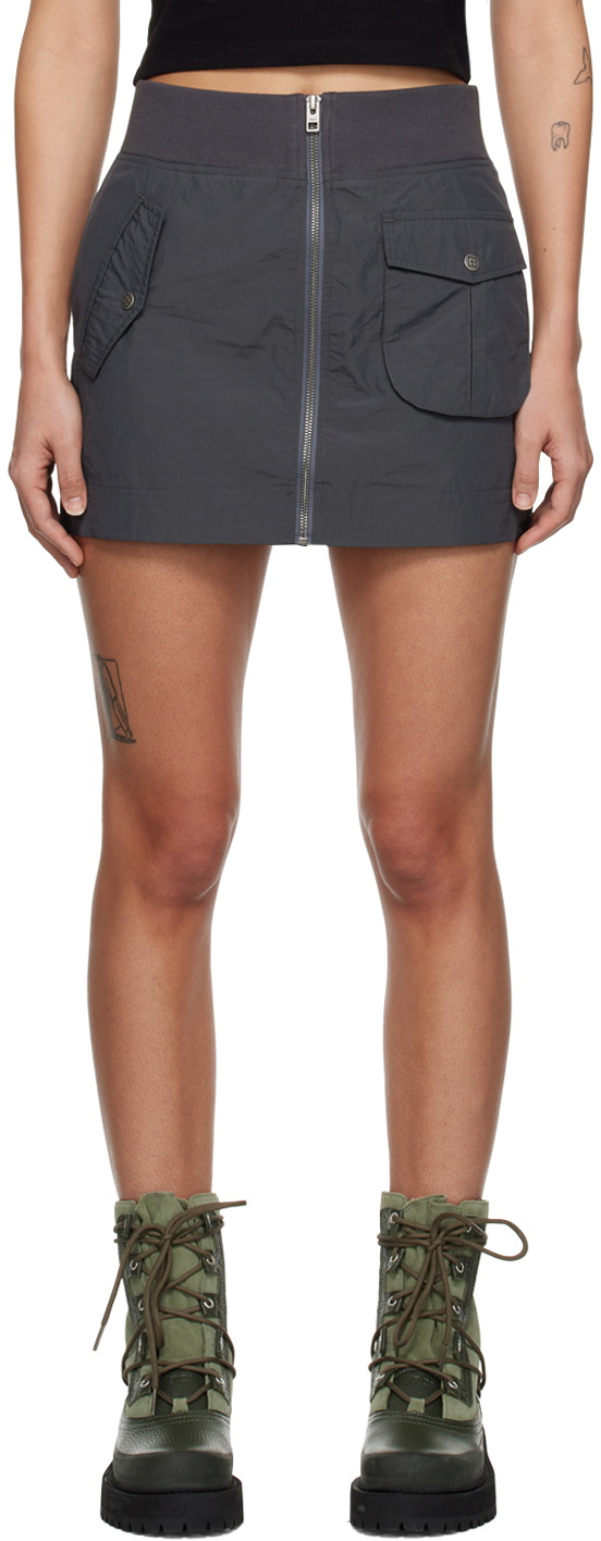 Ksubi Black Elemental Miniskirt Ksubi