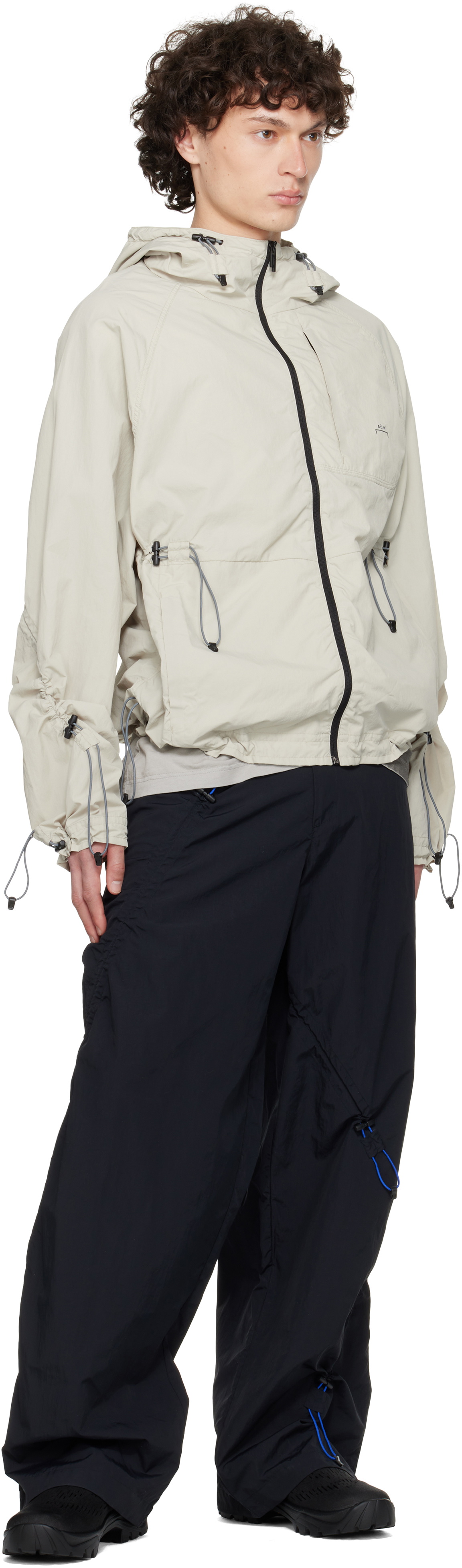 A-COLD-WALL* Beige Balfron Windbreaker Jacket A-Cold-Wall*