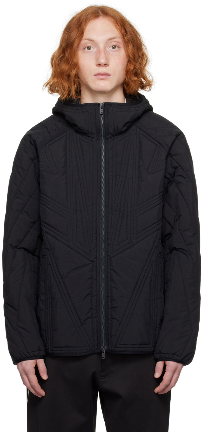 Y-3 Black Quilted Jacket Y-3