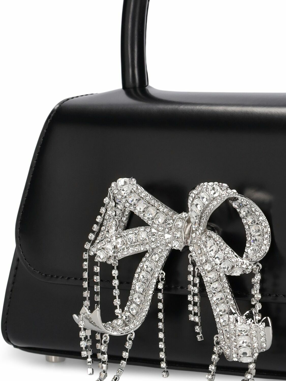 SELF-PORTRAIT - Mini Leather Bow Bag Self-Portrait
