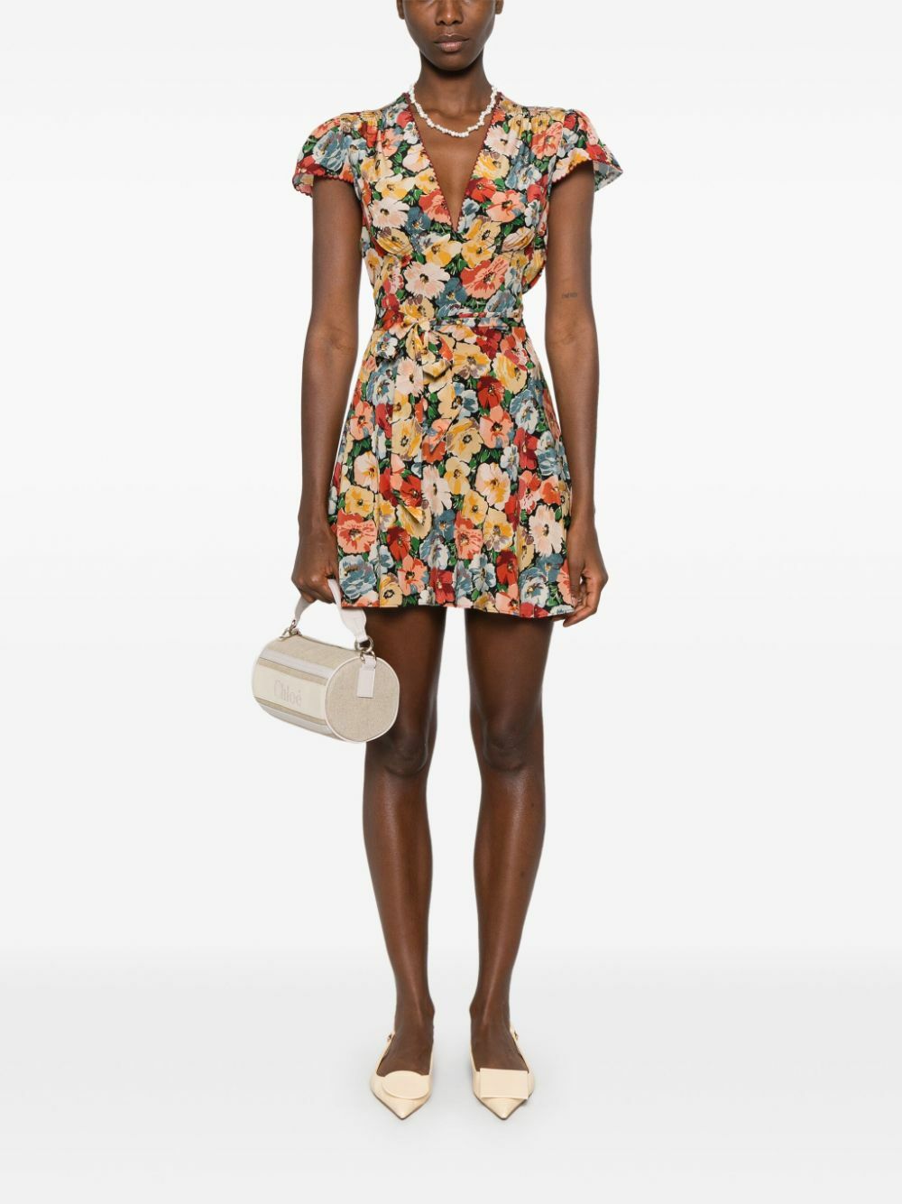 DÔEN Floral Minidress DÔEN
