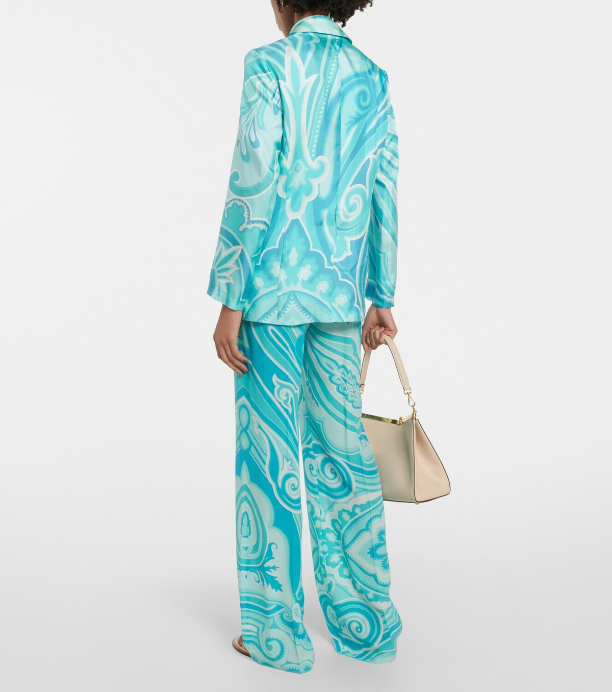 Etro - Paisley silk twill blazer Etro