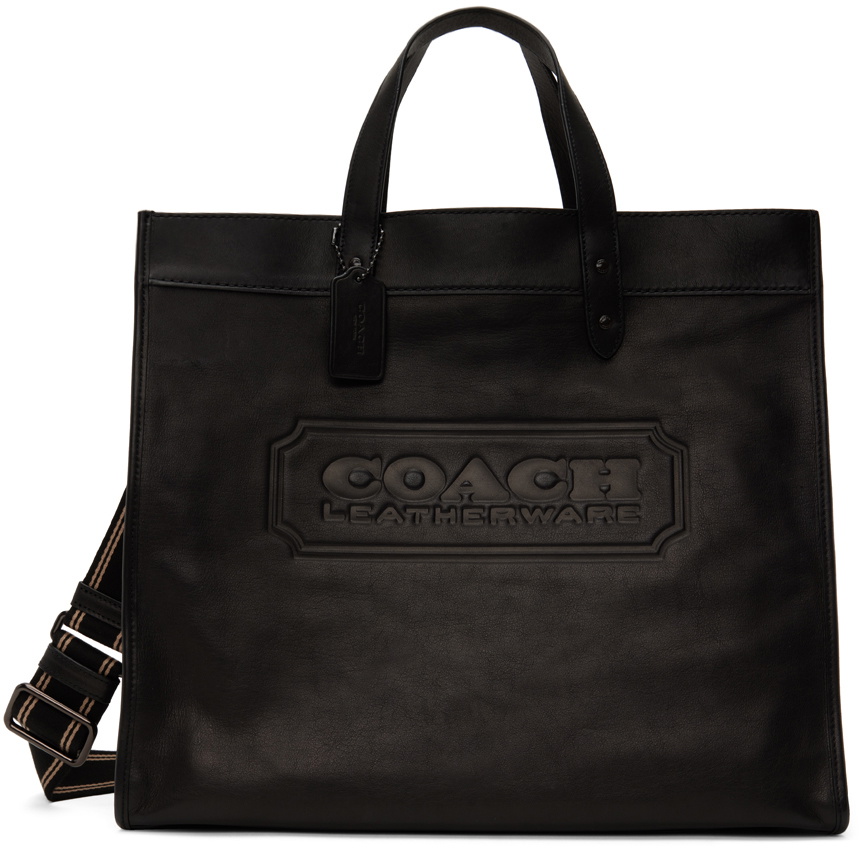 Coach 1941 Black Field 40 Tote Coach 1941