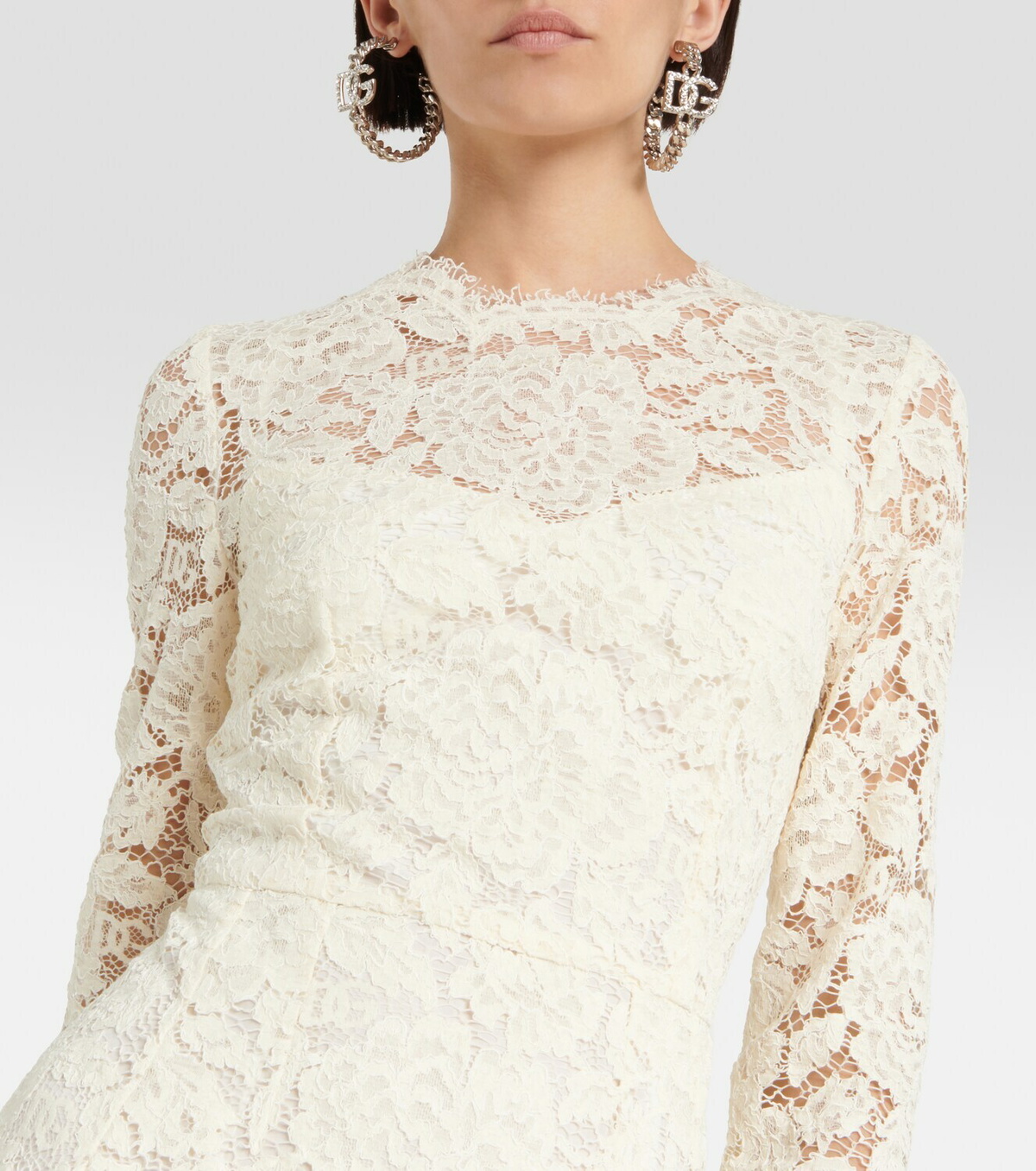 Dolce&Gabbana Lace midi dress Dolce & Gabbana