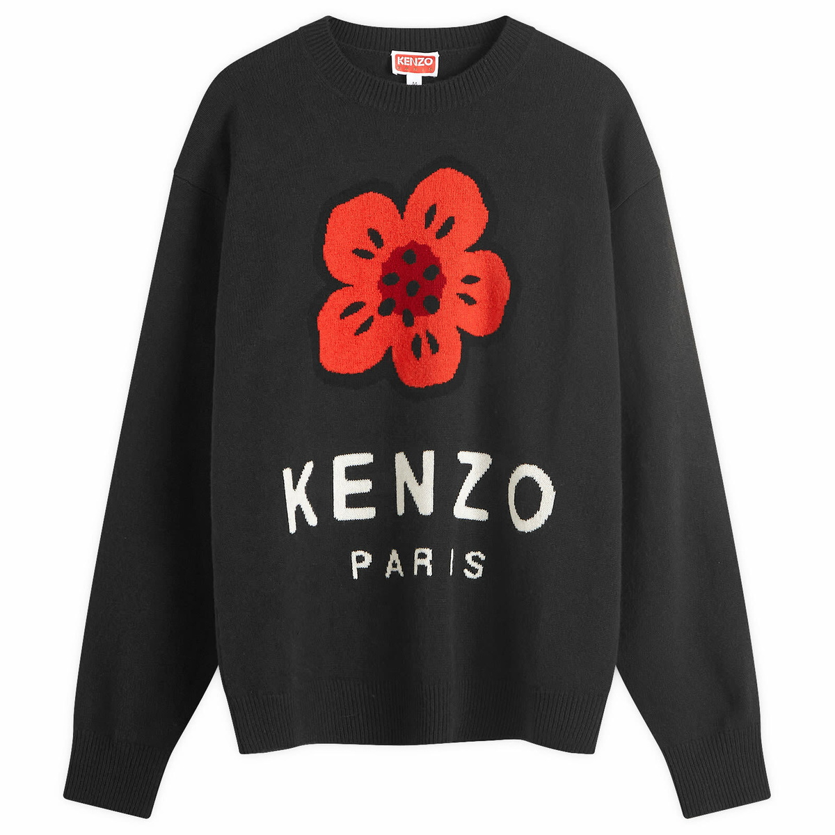 Kenzo Men's Boke Crew Knit in Black Kenzo