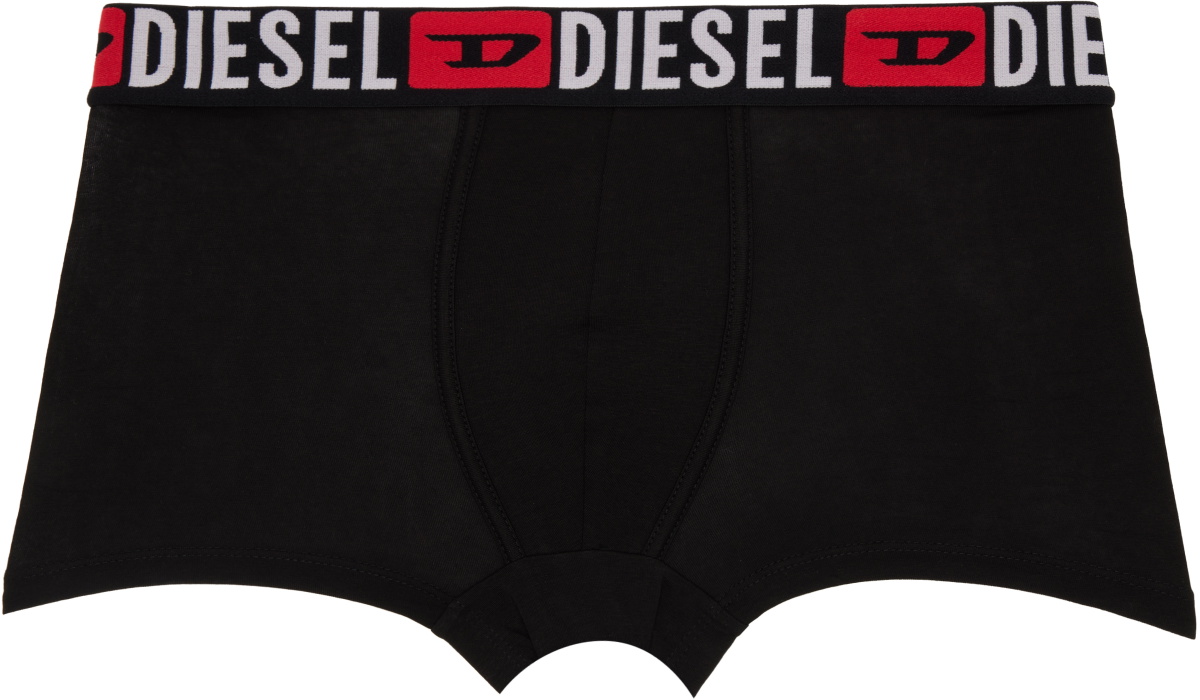Diesel Three-Pack Black Umbx-Damienthreepack Boxer Briefs Diesel