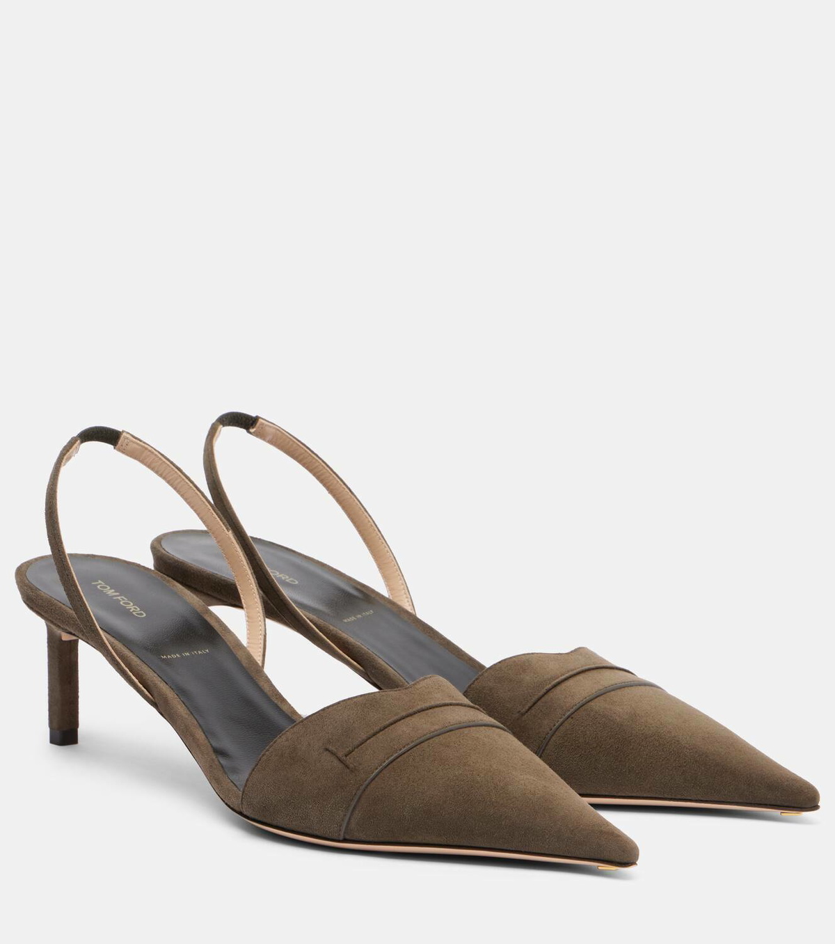 Tom Ford Eva 55 suede slingback pumps TOM FORD