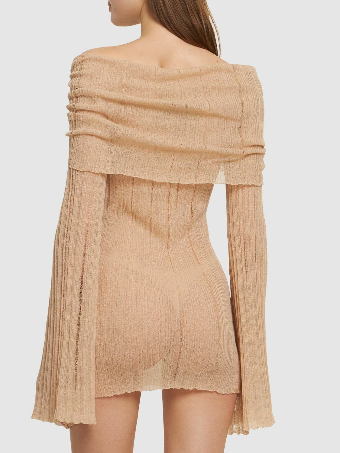 AYA MUSE - Ele Linen Blend Mini Dress Aya Muse