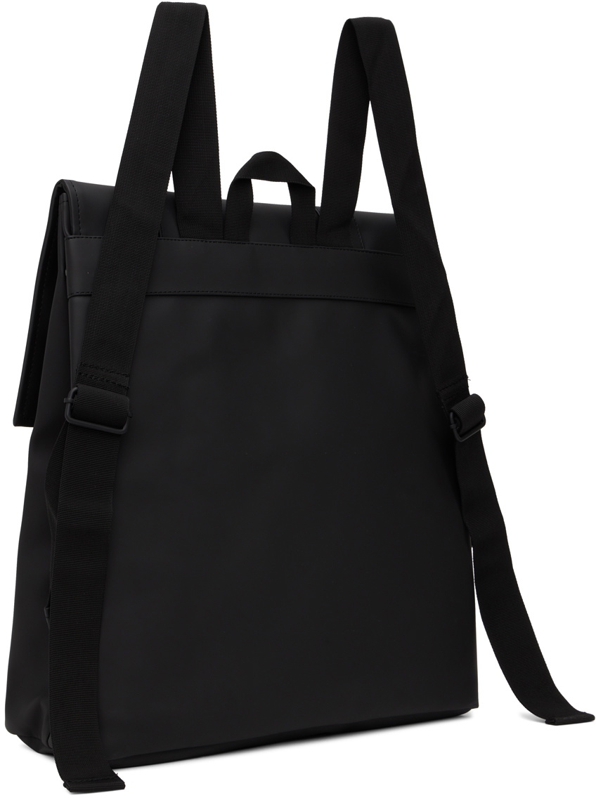 RAINS Black MSN Backpack Rains