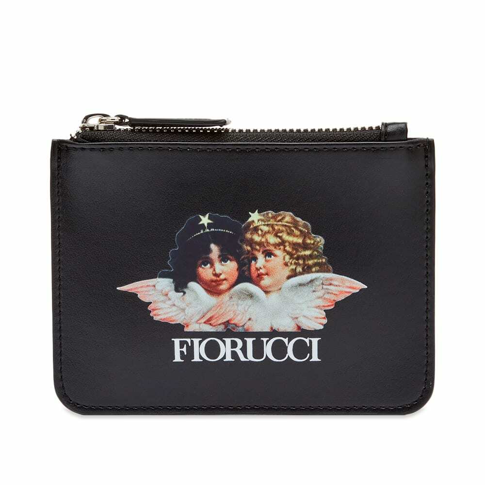 Fiorucci Women's Angels Mini Zip Purse in Black Fiorucci