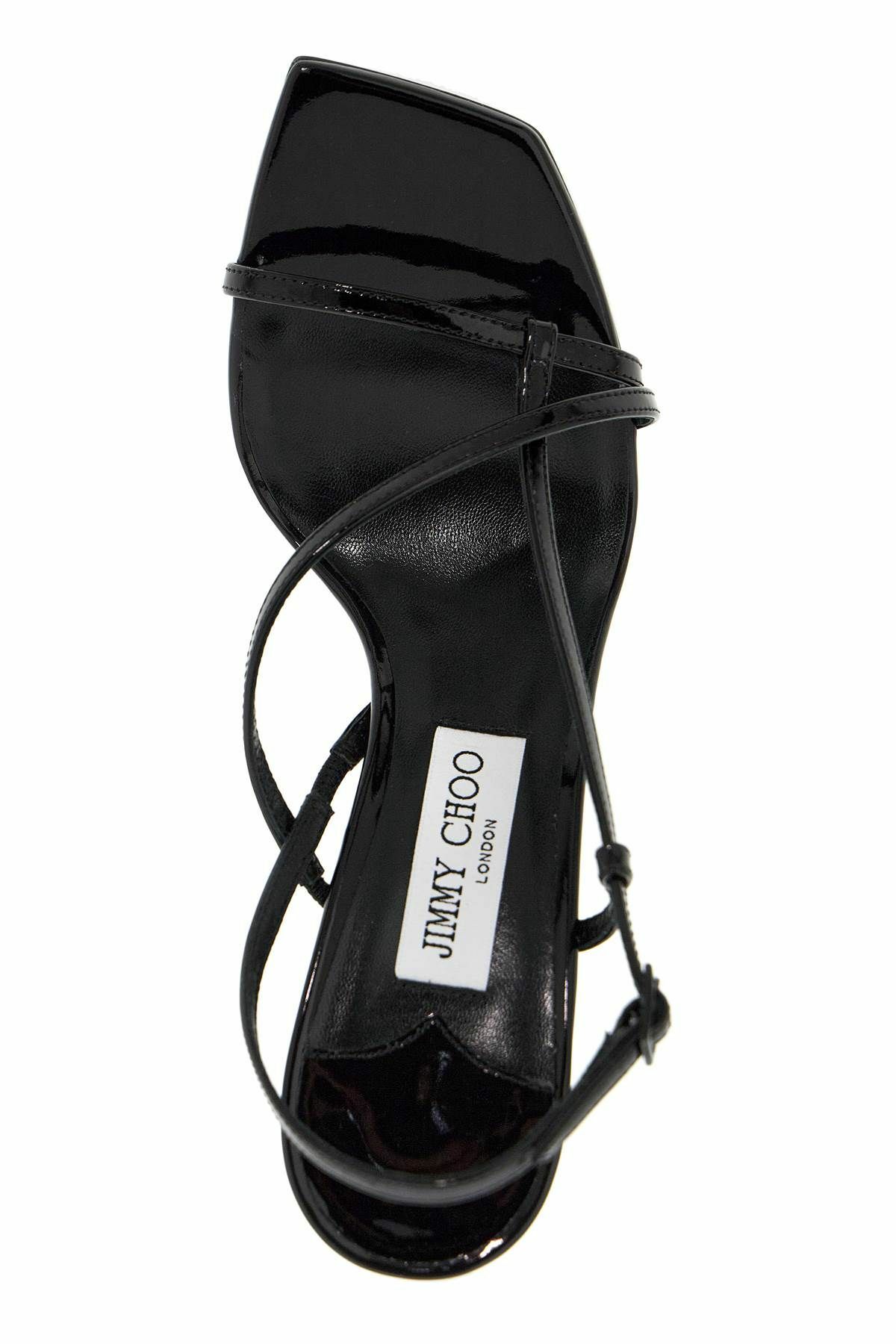 JIMMY CHOO etana 95 sand Black Jimmy Choo