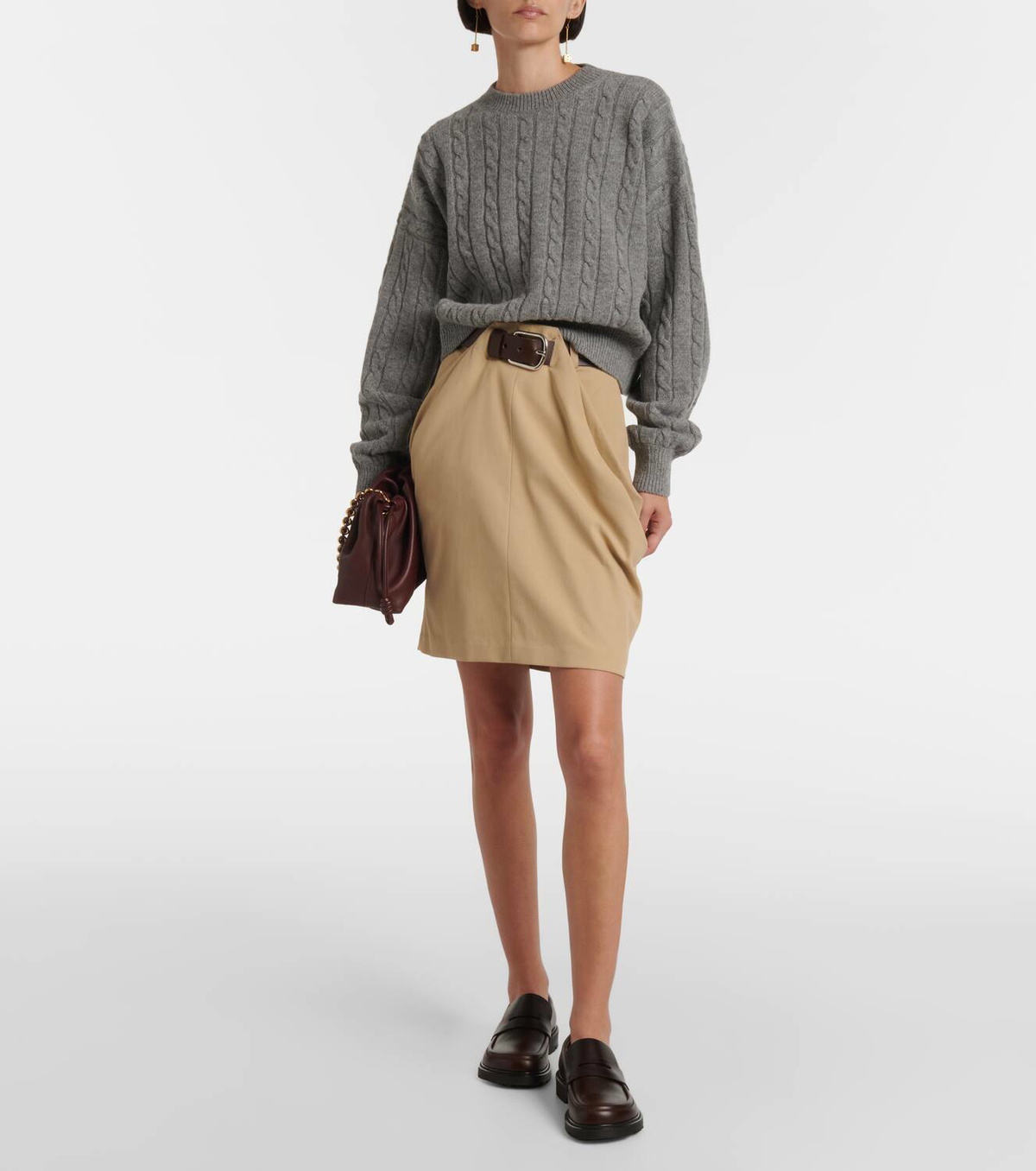 Loewe Cable-knit wool sweater Loewe