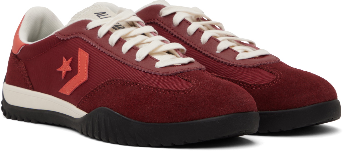Converse Red Run Star Trainer Retro Sport Sneakers Converse