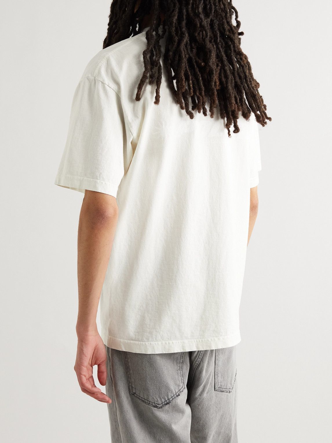 POLITE WORLDWIDE® - Utopia Printed Cotton-Jersey T-Shirt - White POLITE ...