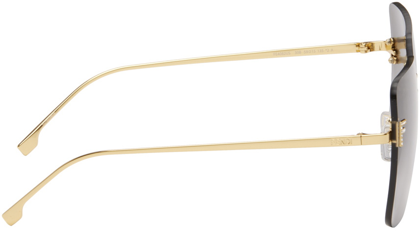 Fendi Gold Fendi First Sunglasses Fendi