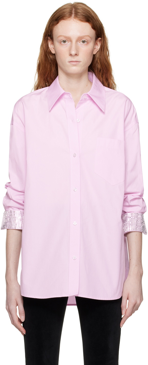 Alexander Wang Pink Button Up Shirt Alexander Wang