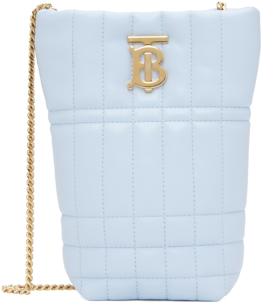 Burberry Blue Lola Bucket Shoulder Bag Burberry