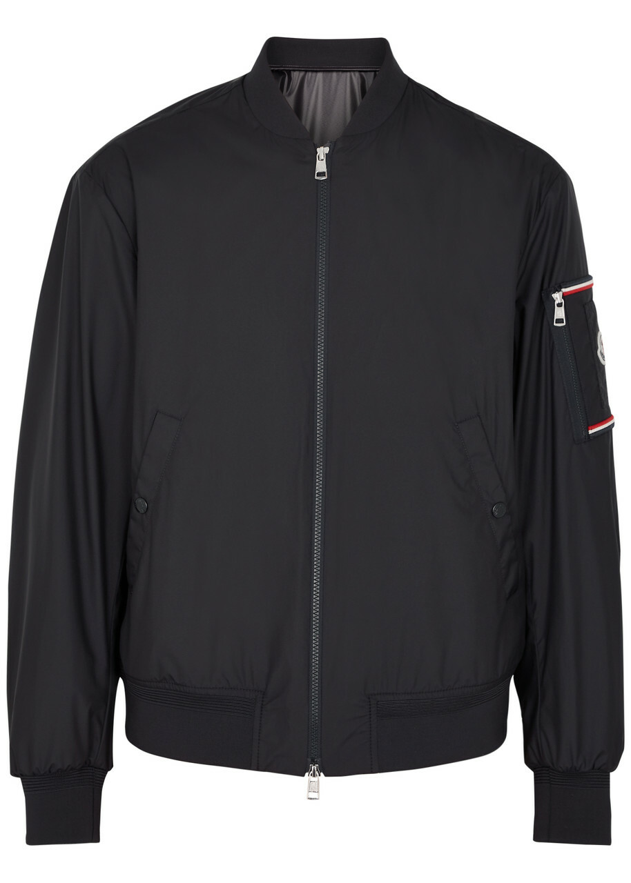 Moncler Bharani Shell Bomber Jacket Navy Moncler