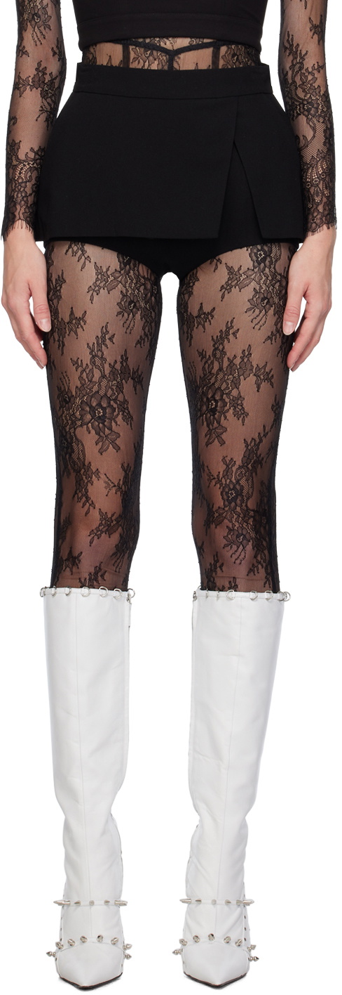 Pushbutton SSENSE Exclusive Black Skort Pushbutton