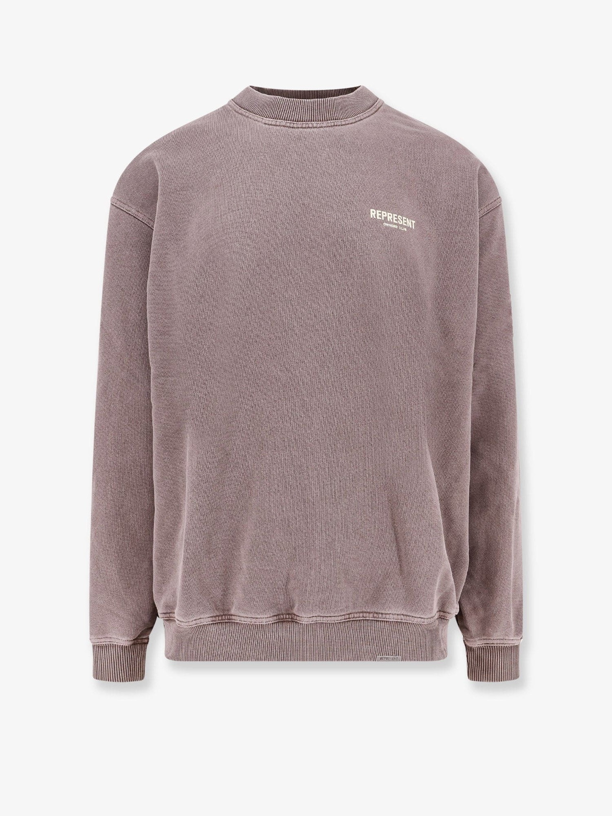 REPRESENT Owners Club Cotton Sweatshirt With Frontal Logo Print Represent