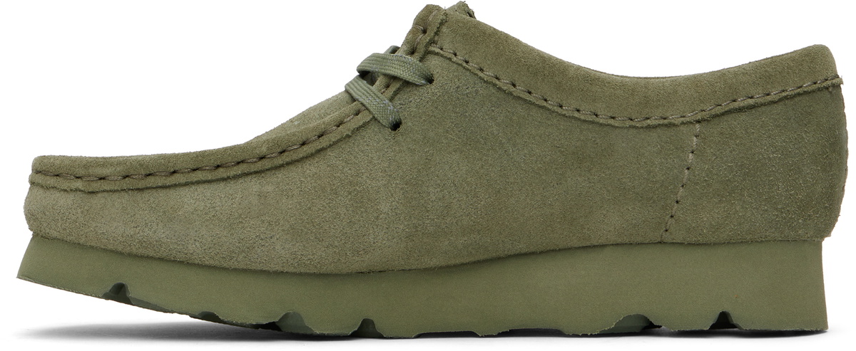 Clarks Originals Green Wallabee GTX Derbys Clarks Originals